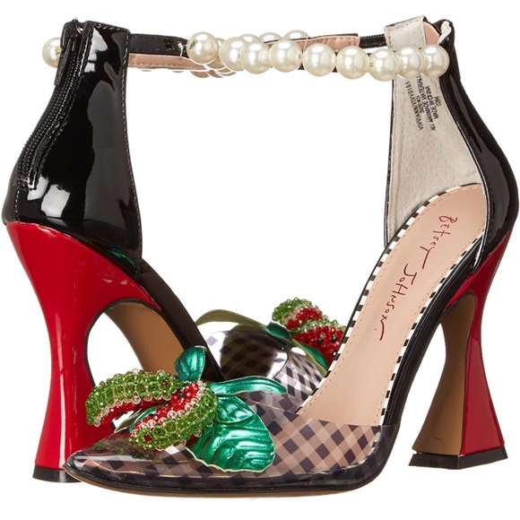 Betsey Johnson | Shoes | Betsey Johnson Vivviann Pump Watermelon Heels ...